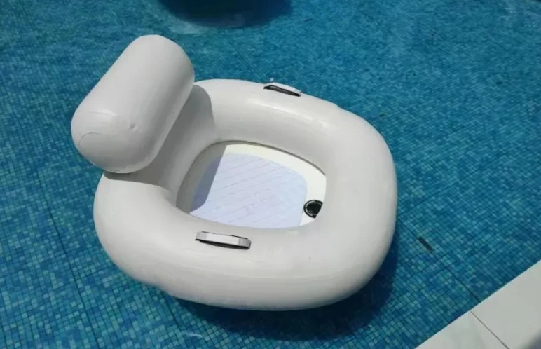 Water Play Dock Inflatable Raft DWF Boat Single Floating Row Bed for ...