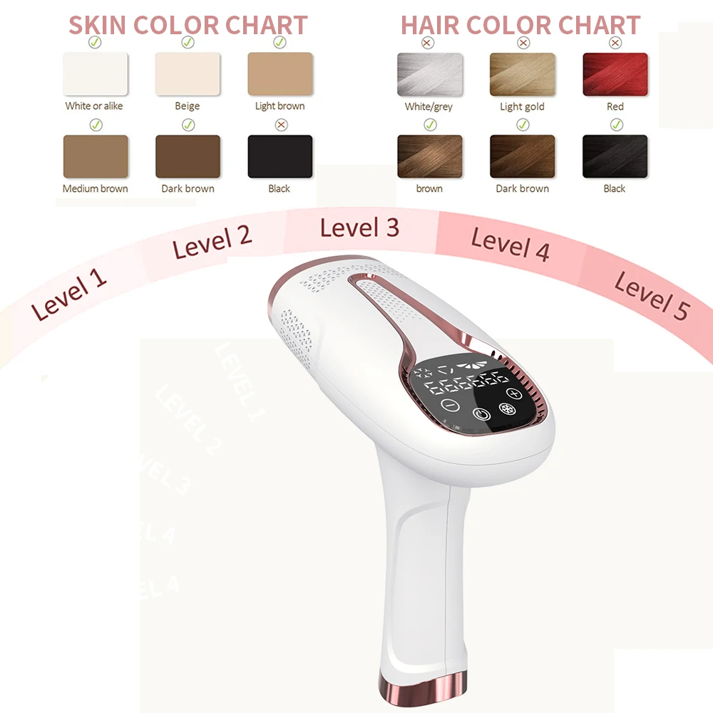 2023 Professional Ice Cooling Ipl Beauty Device Hair Remover For Hair ...