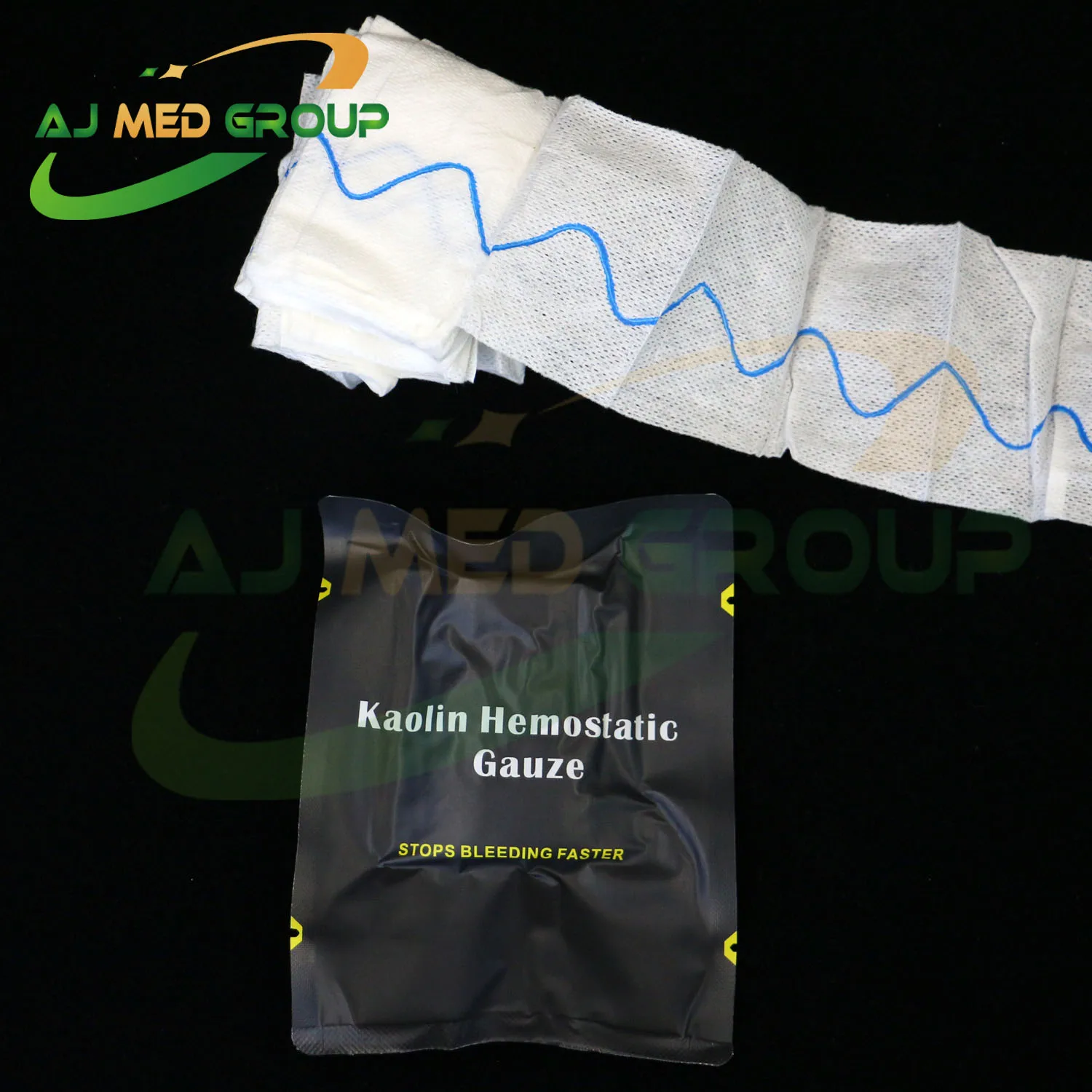 Hemostatic Gauze Kaolin Sterile Compressed Surgical Gauze Pads ...