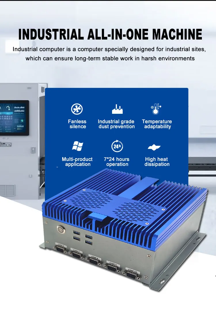 Portable Mini Pc With Win10 Linux Industrial Computer 10com 6lin ...