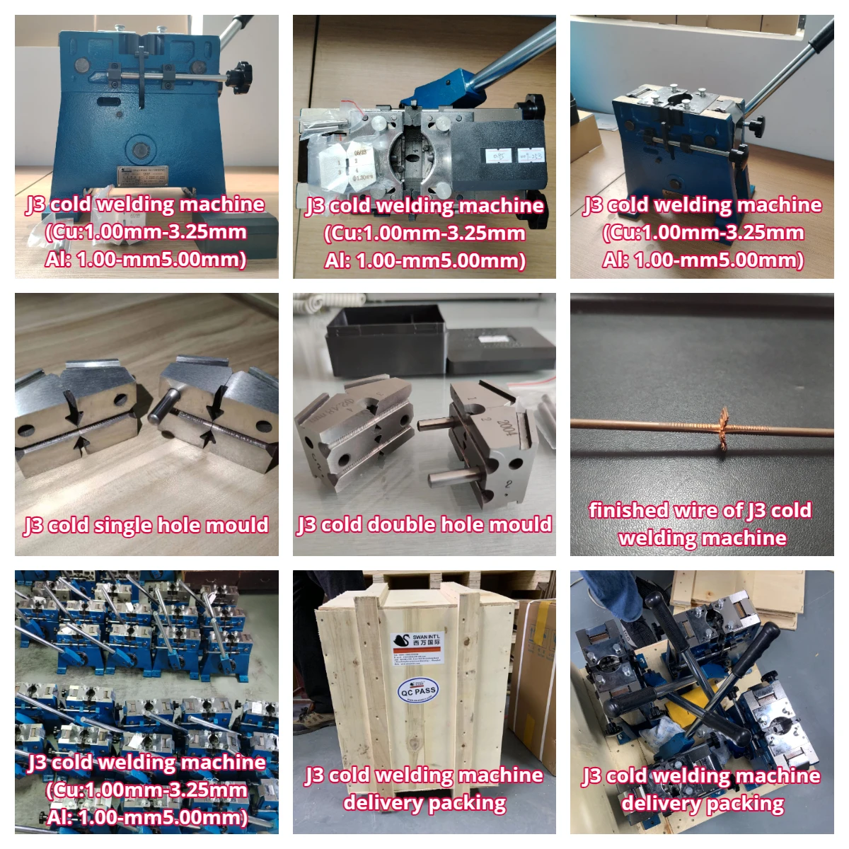 J3 Copper Wire Cold Welding Machine - Precision & Durability