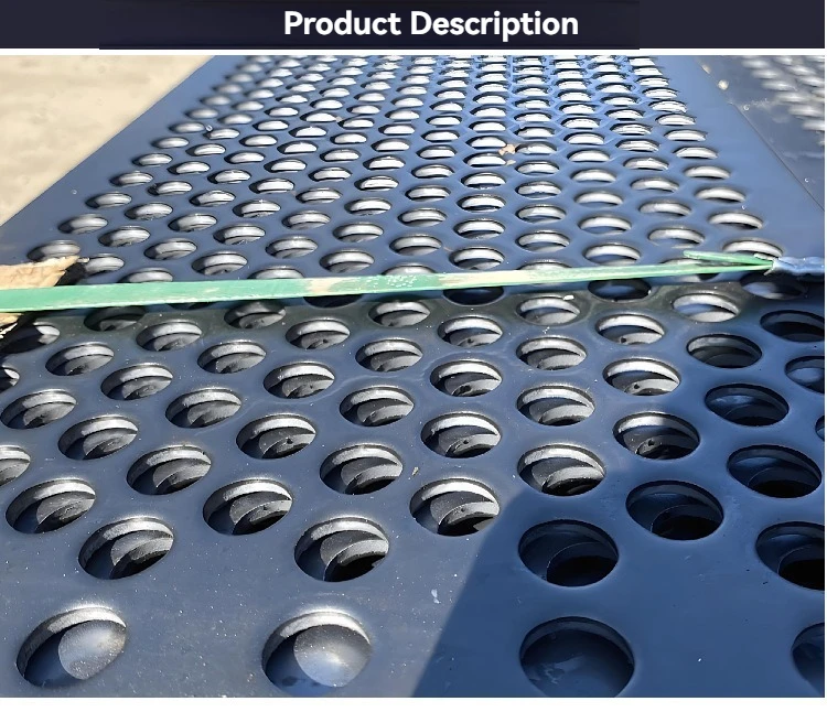 Galvanized Mild Steel Perforated Metal Mesh Sheet Custom Cut and Bended ...