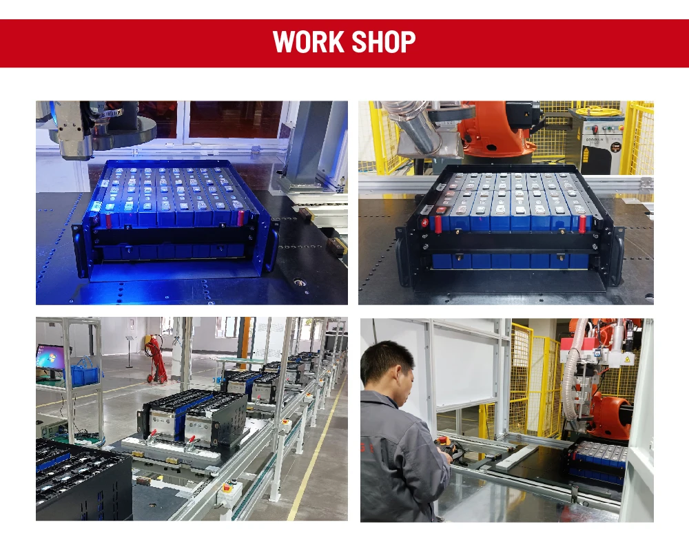Chisage ESS 51.2V Lithium Ion Battery - 300ah DIY Stackable