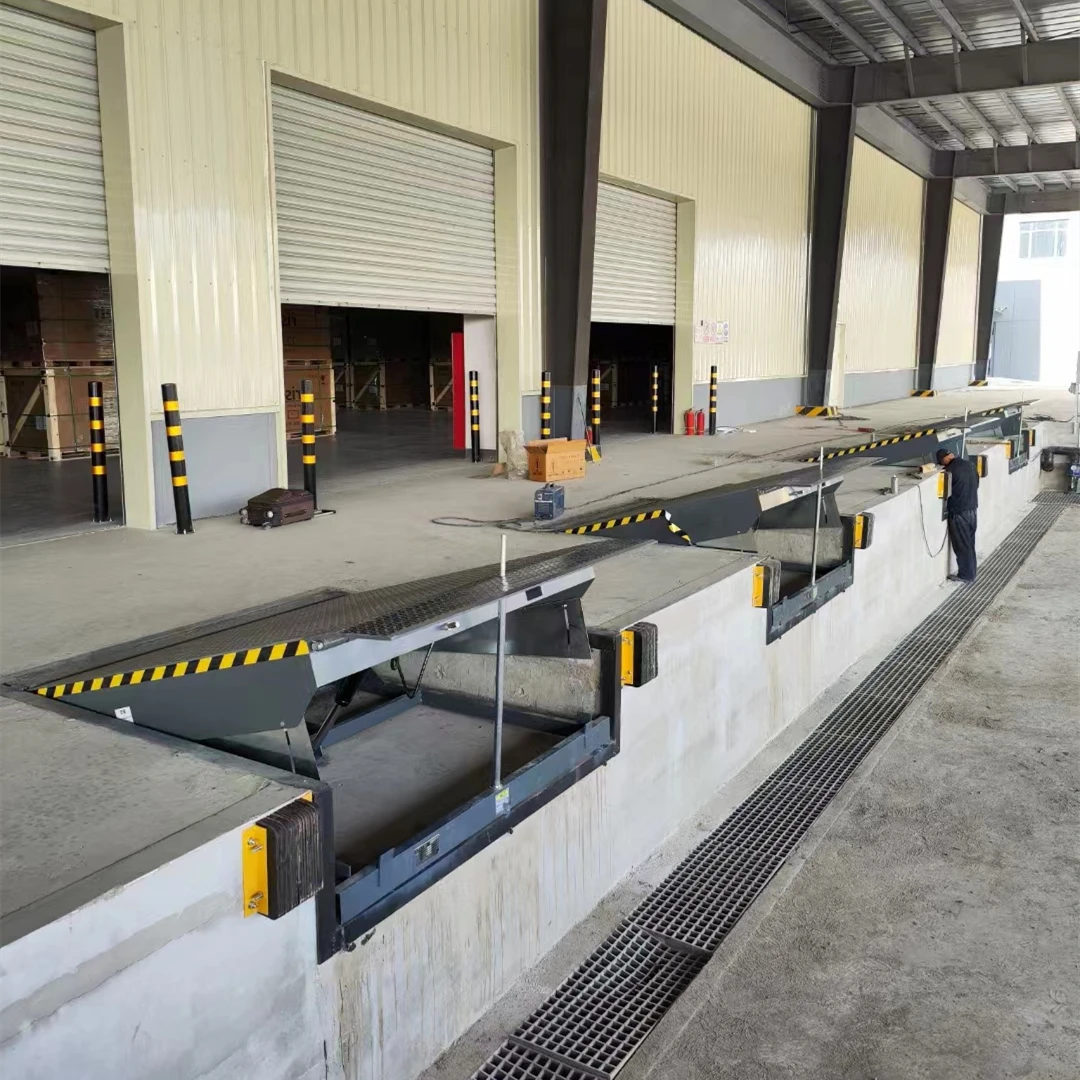 Hot Selling Logistic Hydraulic Cylinder Fixed Dock Leveler, Loading ...