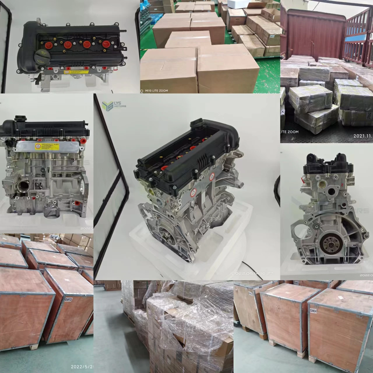 Cylinder Block Assembly G4LC 1.4L for Hyundai KAPPA 1.4L