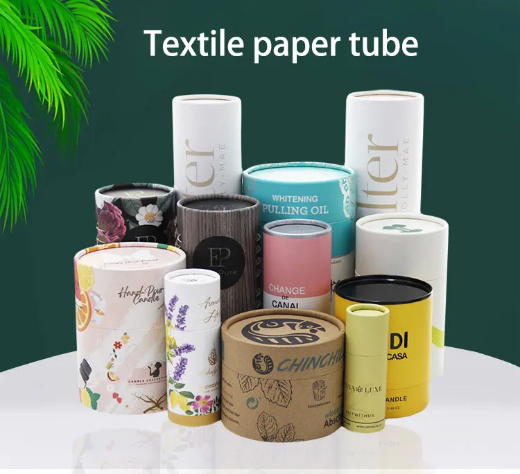 Custom Paper Cans Cylinder Design Paper Hat Tea Cereal Gift Cardboard ...