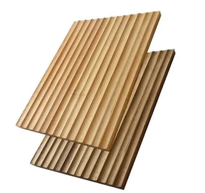 Textured Mdf Flexible /curved /fluted Panels Building Materials Curved ...