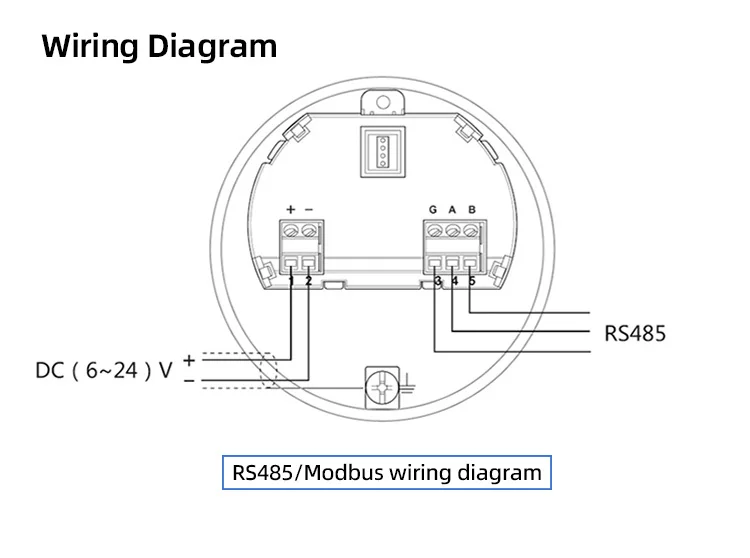 Gwr Guided Wave Radar Rs485 4-20ma Radar Transmitter For Silo Level ...