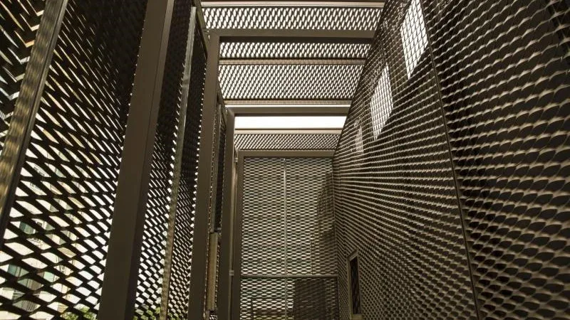 Flattened Expanded Sheet Standard Expanded Metal Mesh Metal Grating ...