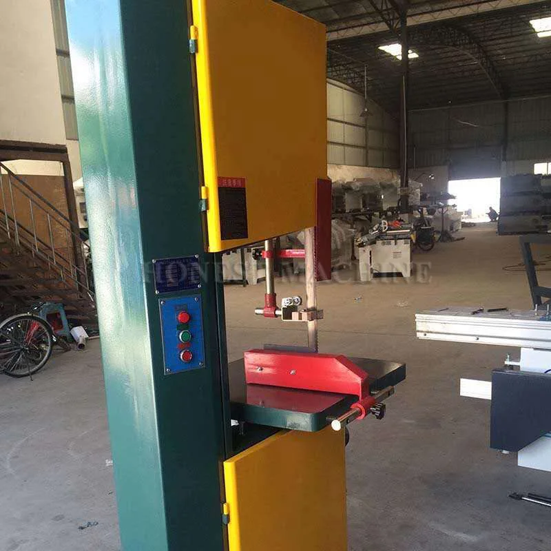 Time Saving Vertical Band Saw Machine Wood Cutting / Band Saw Machine ...