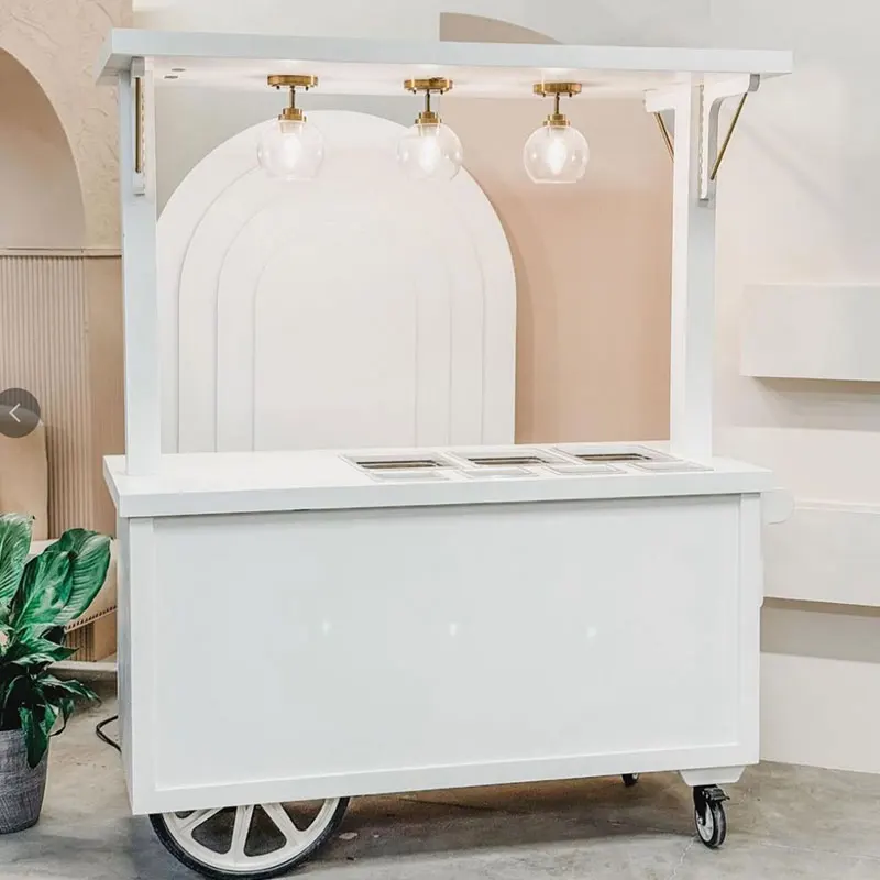 Custom Design Candy Cart - Decorative Food Display
