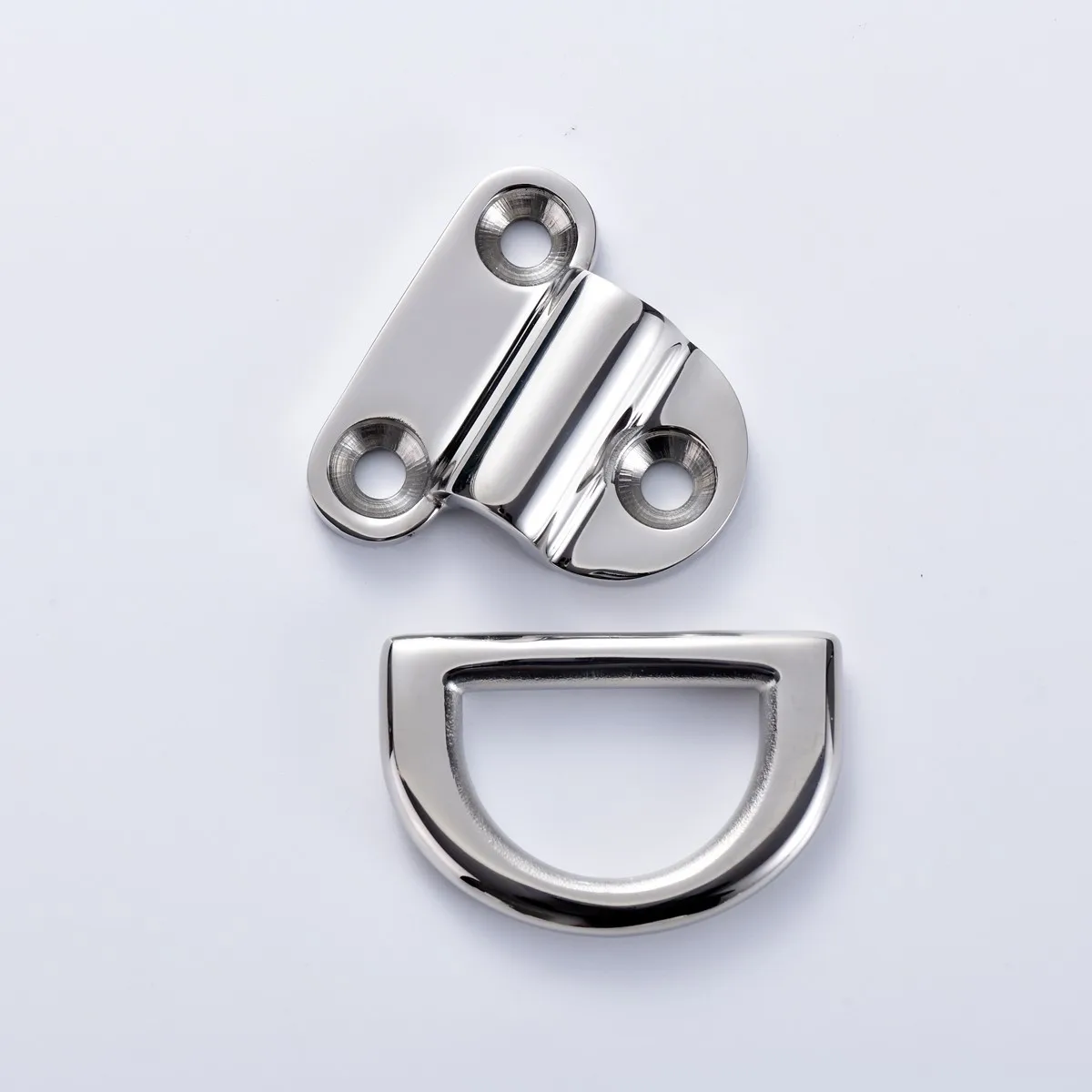 Marine Grade Deck D Ring Heavy Duty 316 Stainless Steel Truck Van Boat ...