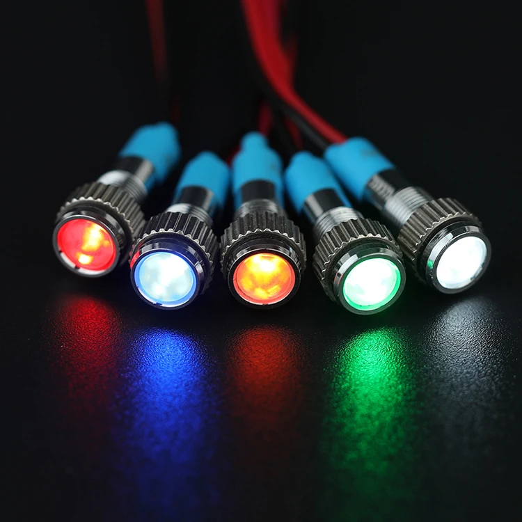 22mm Led Flashing Alarm Buzzer Indicator Light,12v / 24 Volt Signal ...