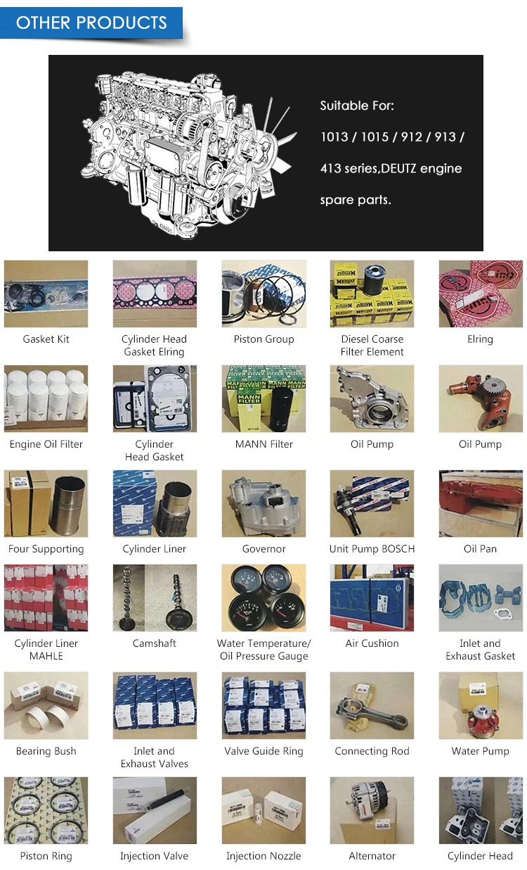 Deutz BF6M1013 Diesel Engine - High Quality & Reliable Power