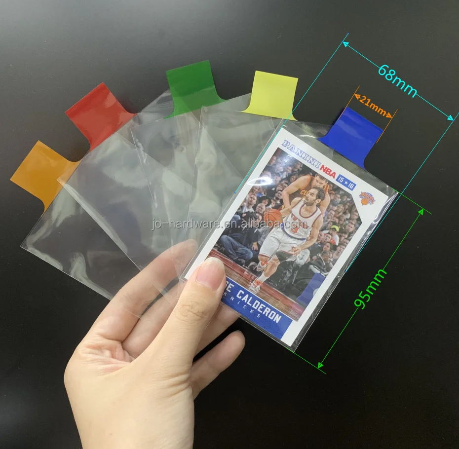 Easy Pull Tab Card Sleeves - Acid Free & PVC Free