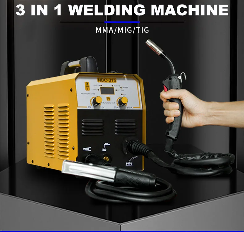 NBC-315 Portable IGBT Inverter Welder for MMA/MIG/TIG Welding - OEM