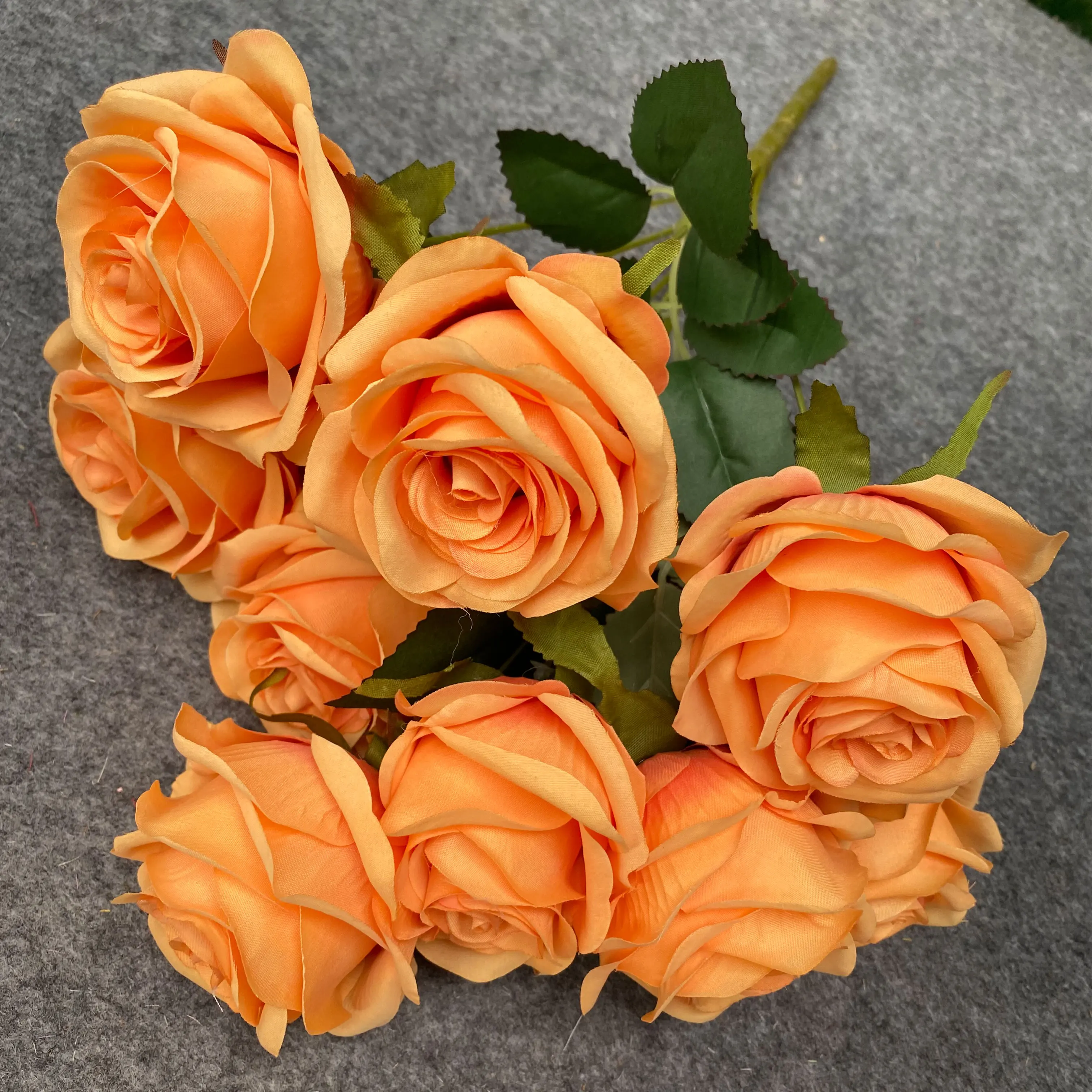 Shop Our 9-Head Wall Artificial Flower Rose - Perfect for Any Occasion