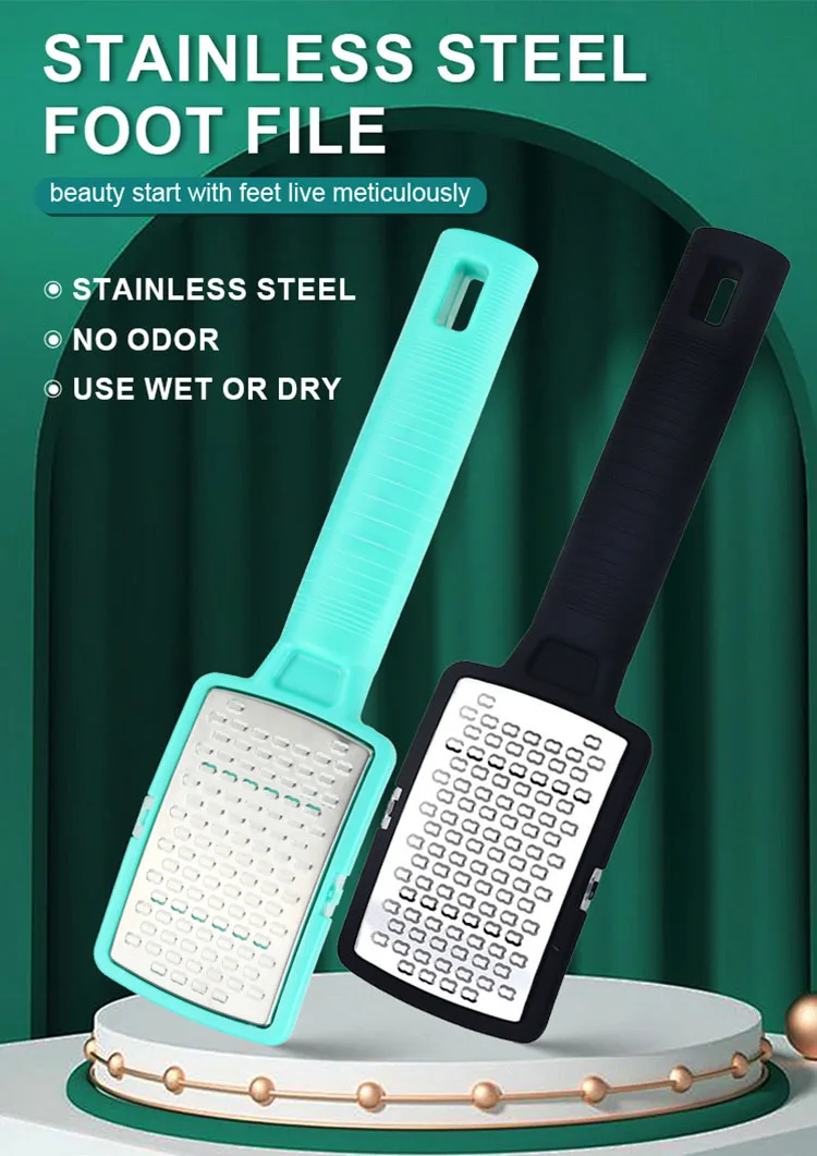 2024 New Style Colossal Rasp Foot File Stainless Steel Metal Surface ...