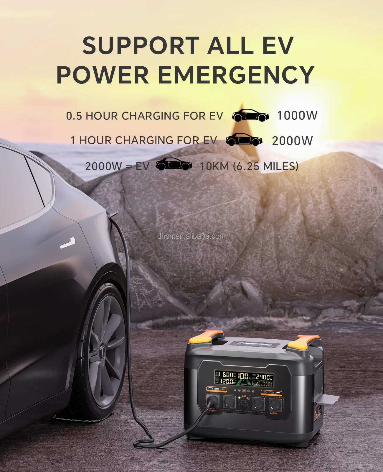 S2400 New Energy Camping Power Station Solor Powered Generator Solar ...