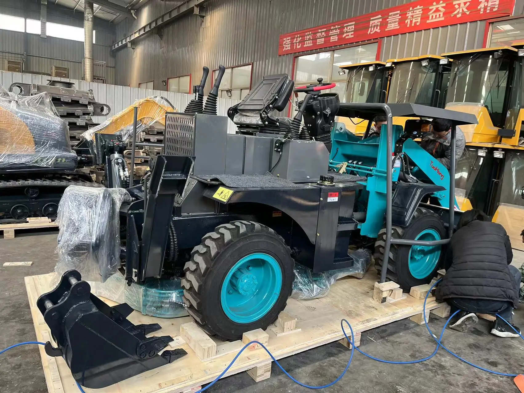 China Backhoe Loader - Efficient Mini Tractor Solutions