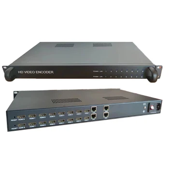 Digital Tv Headend System 16 Channel Encoder Iptv Rtsp Rtmp H.264 H.265 ...