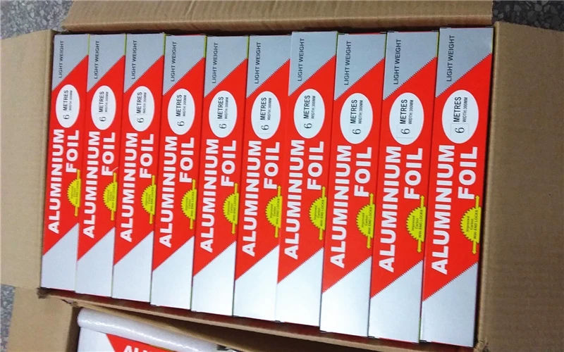 10 Meters Kitchen Use Bbq Grill Tin Foil Roll Paper Aluminum Foil For ...