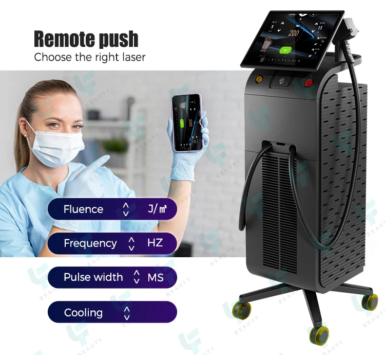 AI System Skin Analysis Laser Diode Epilator 3 Years Warranty 755nm ...