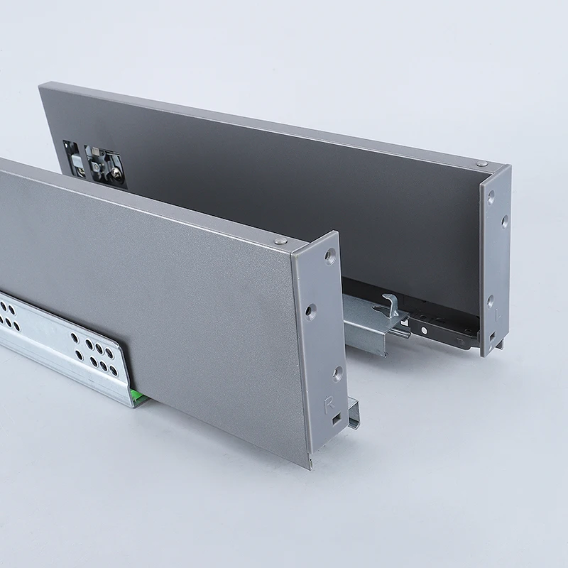 Double Wall Drawer Side Panel 14mm - Adjustable Metal Box