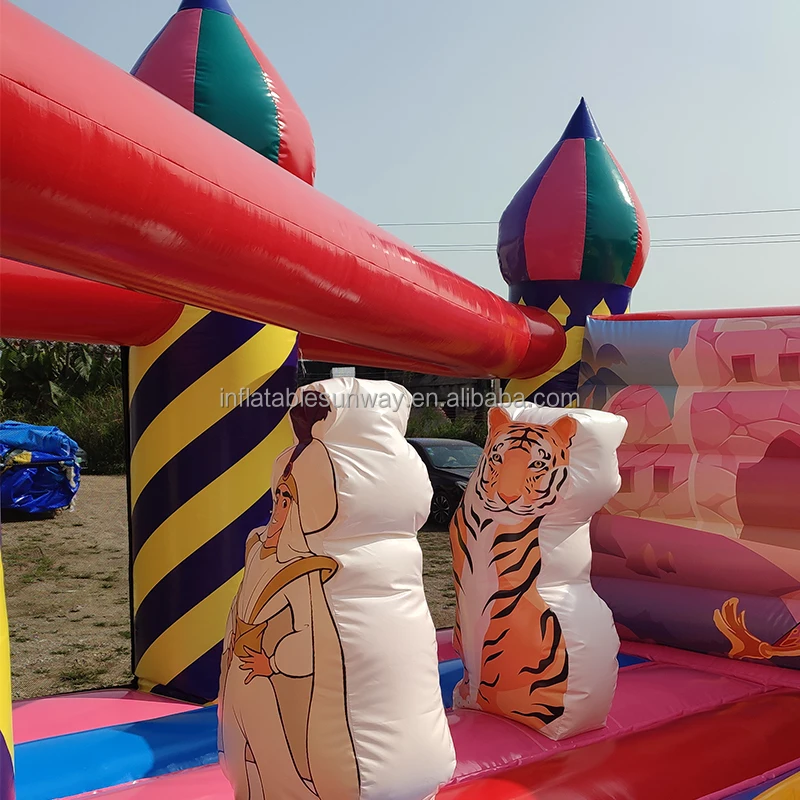 New Design Inflatable Rainbow Theme Park Amusement Park Inflatable ...