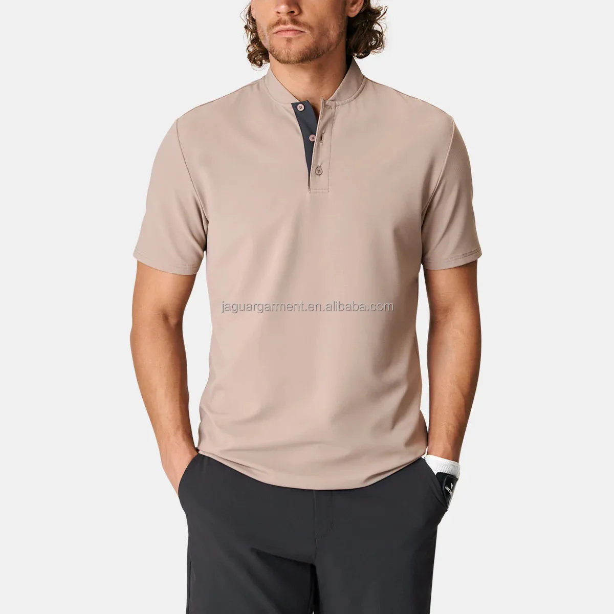 Wholesale Solid Color Golf Polo Shirts - Moisture Wicking