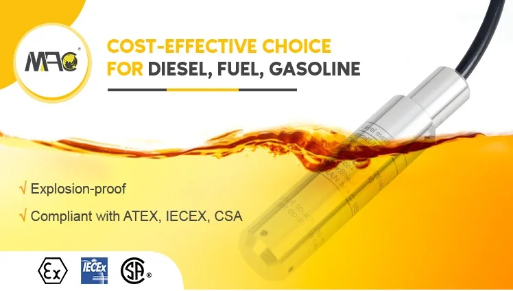 RS485 Diesel Fuel Tank Level Sensor - Precision & Reliability