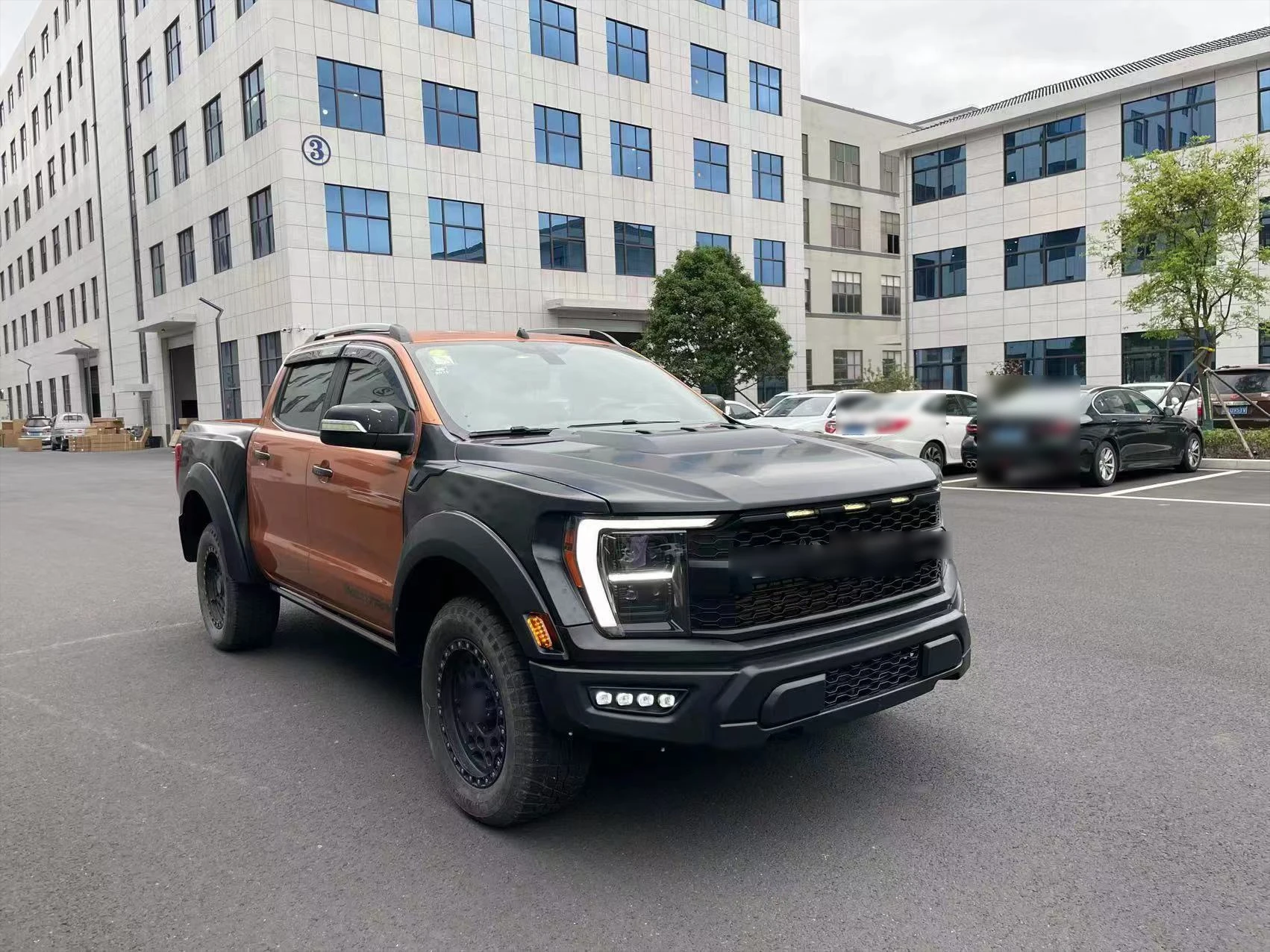 Djh Bodykit For Ford Ranger T6 T7 T8 F150 2013-2020 To 2021 F150 Raptor ...