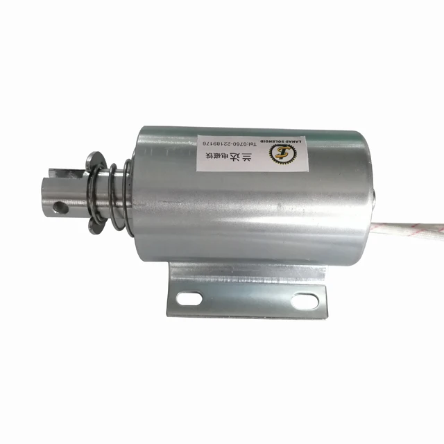 Alibaba.com: 12V/24V push pull linear solenoid, 15mm stroke, 50N force ...