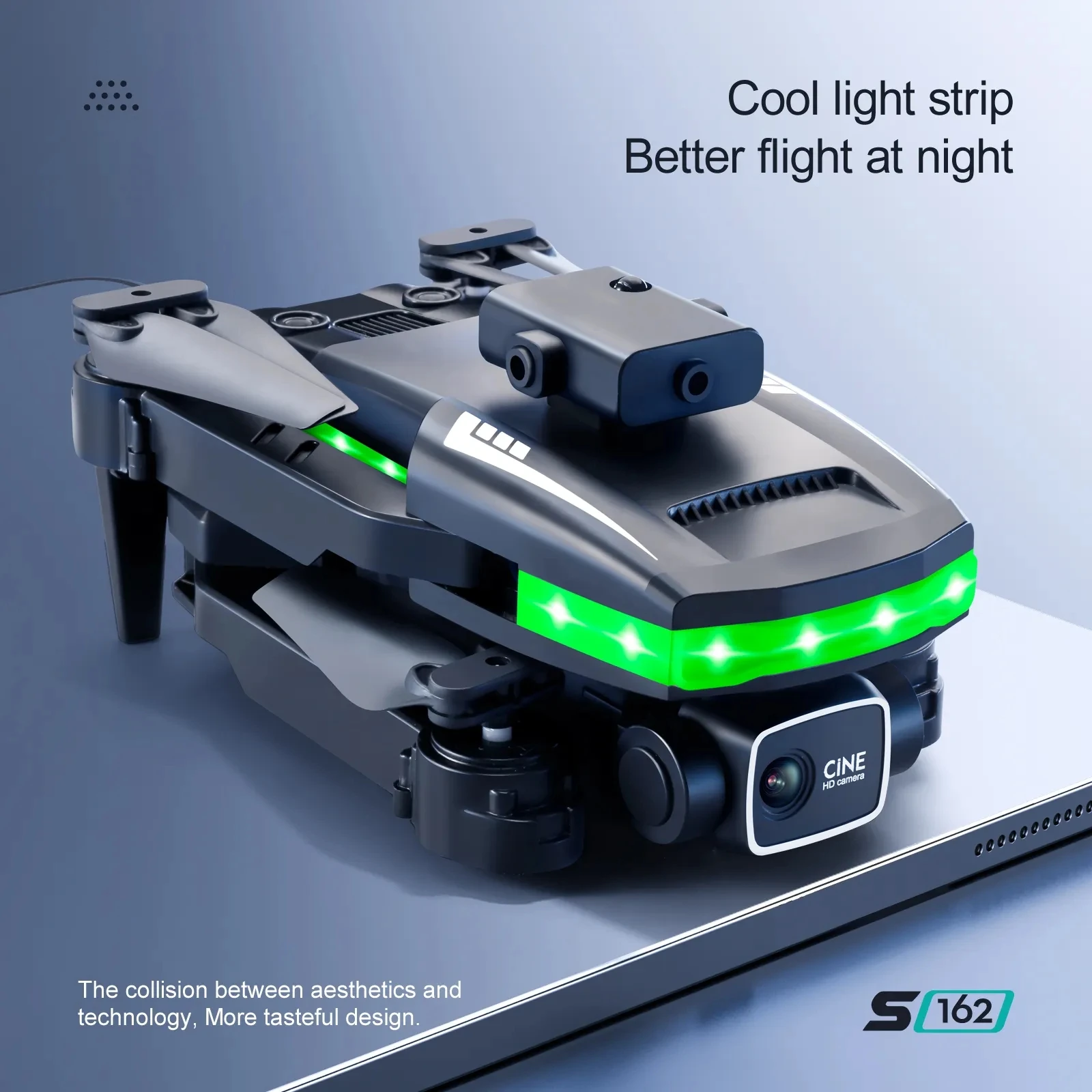 S162 Drone Camera with Remote Control - Obstacle Avoidance