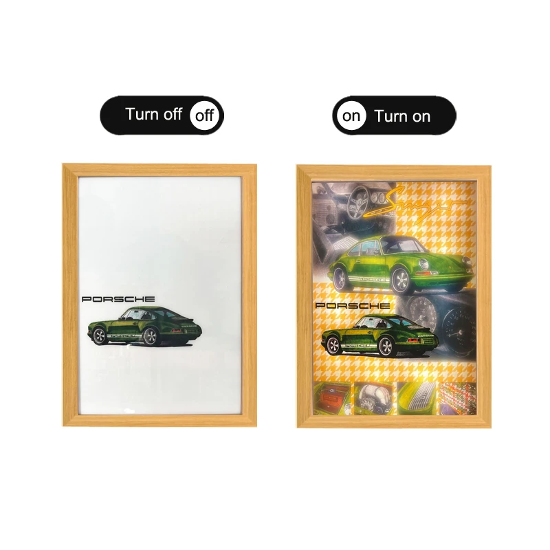 A3 A4 A5 Size Racing Car Design Styles Wall Decoration Art Picture Led ...