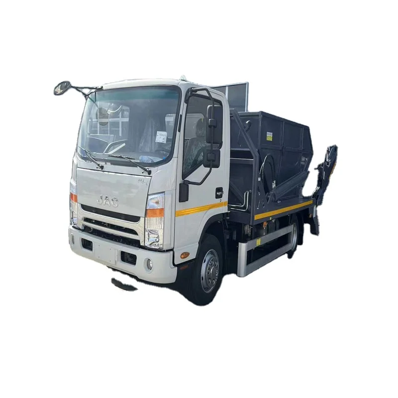 DONGFENG 4x2 4x4 5m3 Skip Loader Garbage Truck 5T Detachable Container ...