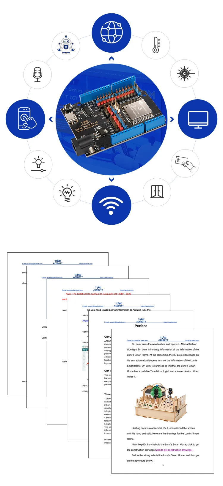 Robotlinking Esp32 Iot Smart Starter Kit For Arduino Scratch Programming Diy Electronic Robots