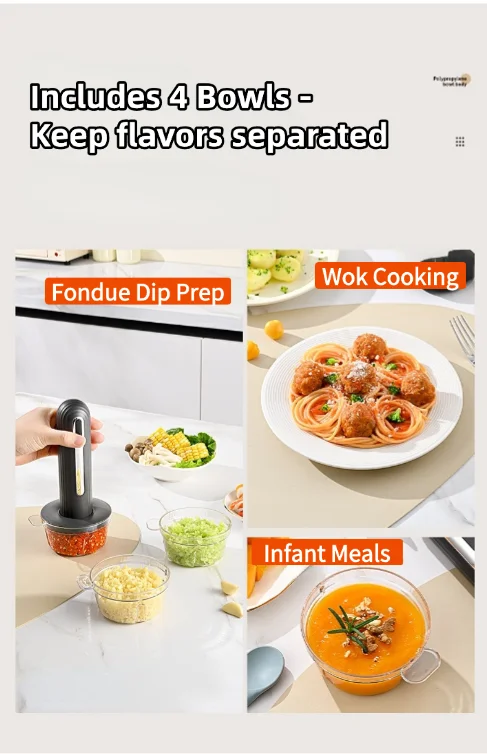 Small Electric Household Kitchen Multifunctional Cooking Machine USB ...