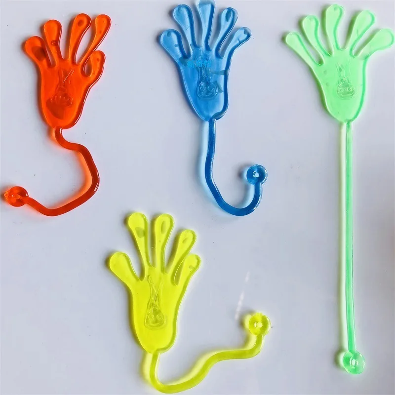 Elastic Stretchable Sticky Palm Nostalgic Toys Sticky Hand Creative ...