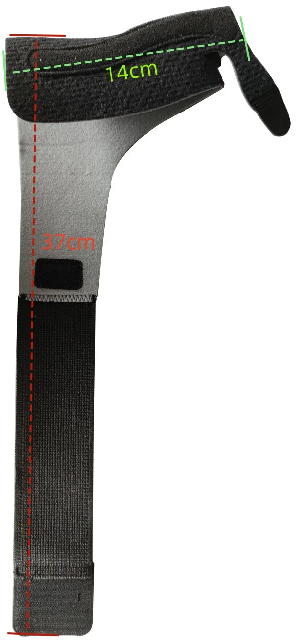 Adjustable Lightweight Wrist Wrap Thumb Stabilizer With Splints Support ...