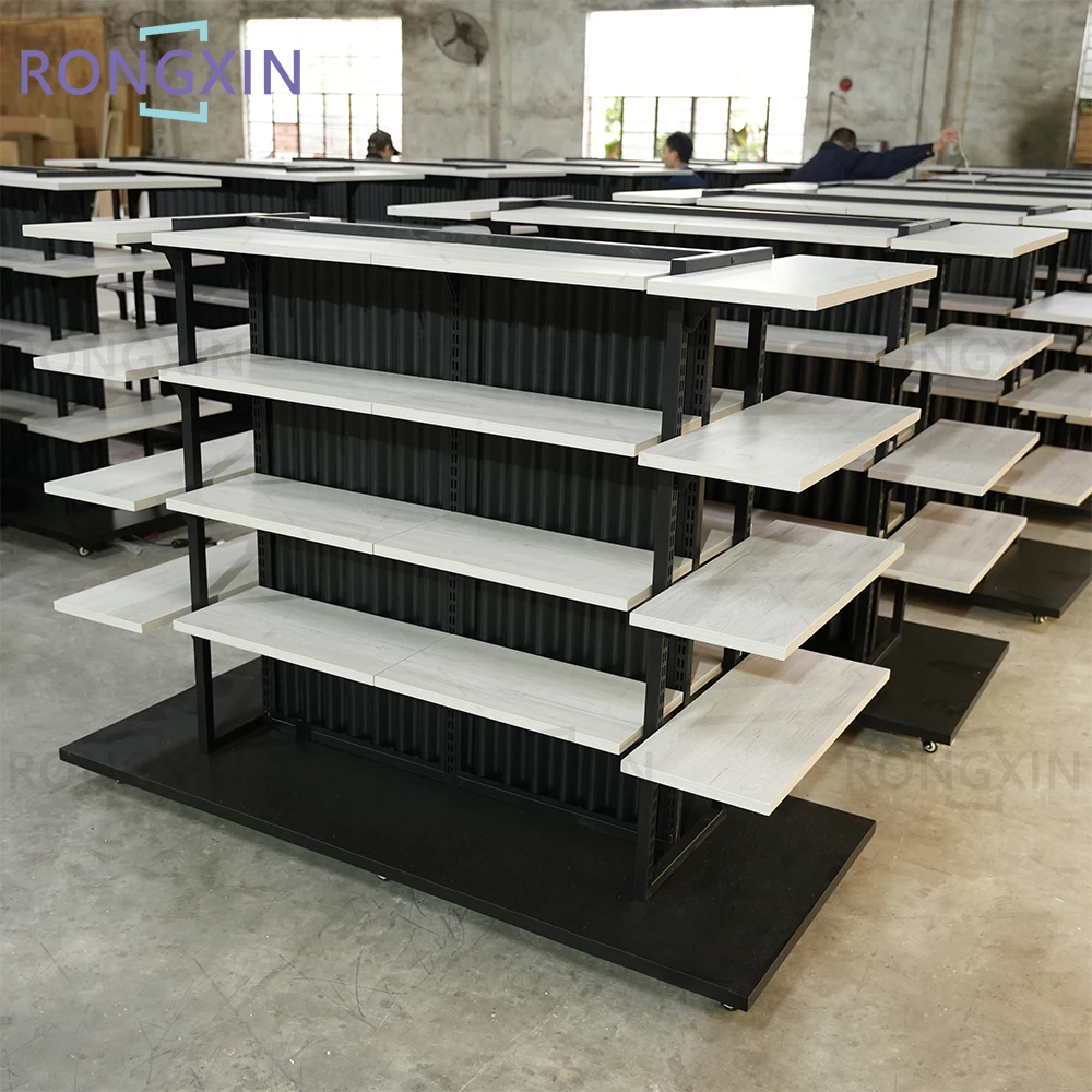 Custom Retail Store Design Showroom Supermarket Promotion Display Shelf ...