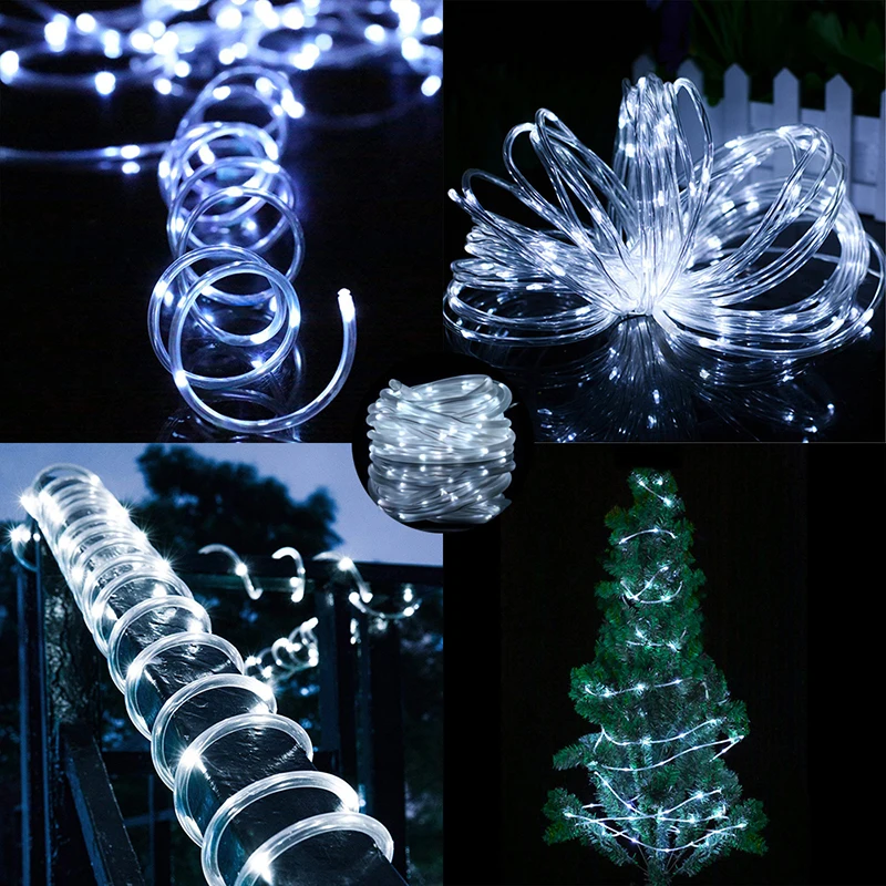 DM23155 Tube Led light Color Rope String Lights-Solar-Taizhou Deco ...