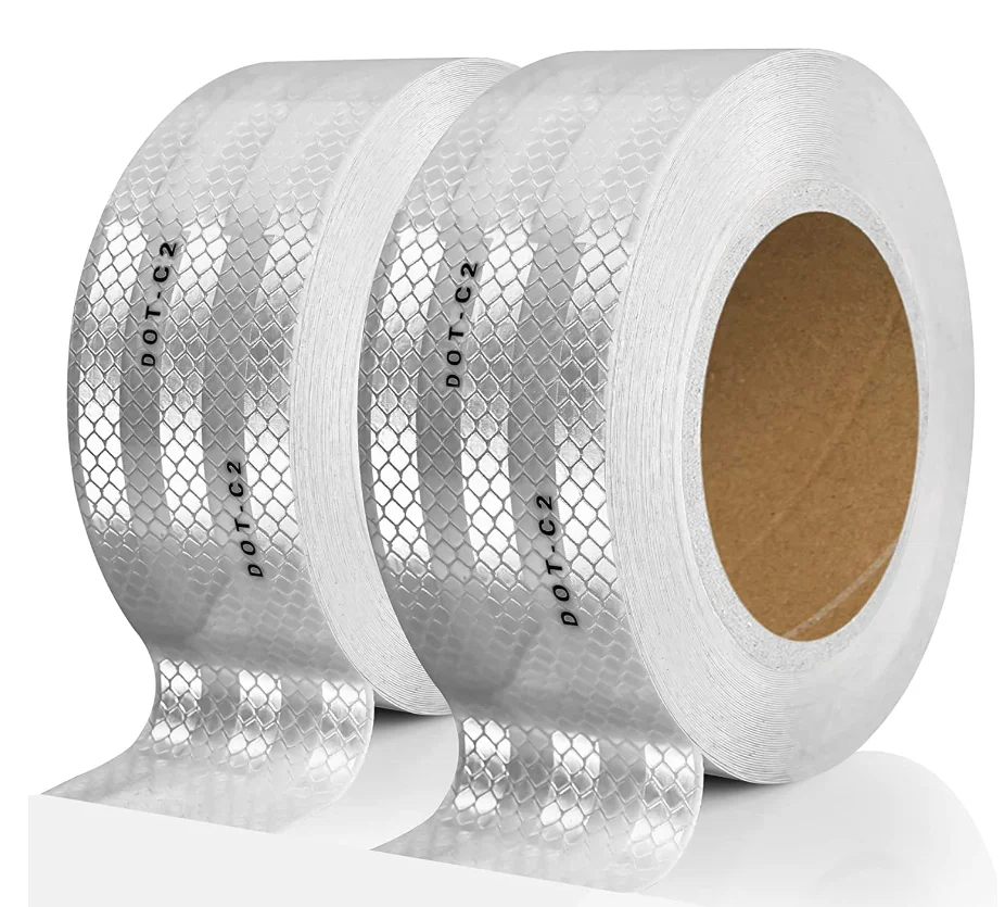 Dot-c2 Reflective Tape Red White Waterproof Self Adhesive Trailer ...