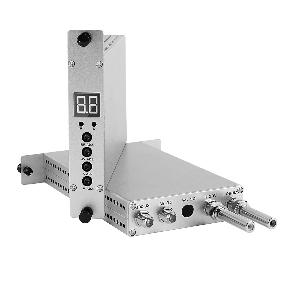 16 Ways Fixed Channel CATV 16 in 1 Modulator AV/HD to RF Analog for ...