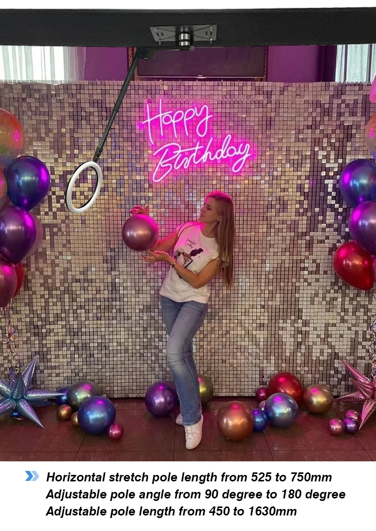 Aerial Party Ceiling Top Mount Photobooth Remote Automatic