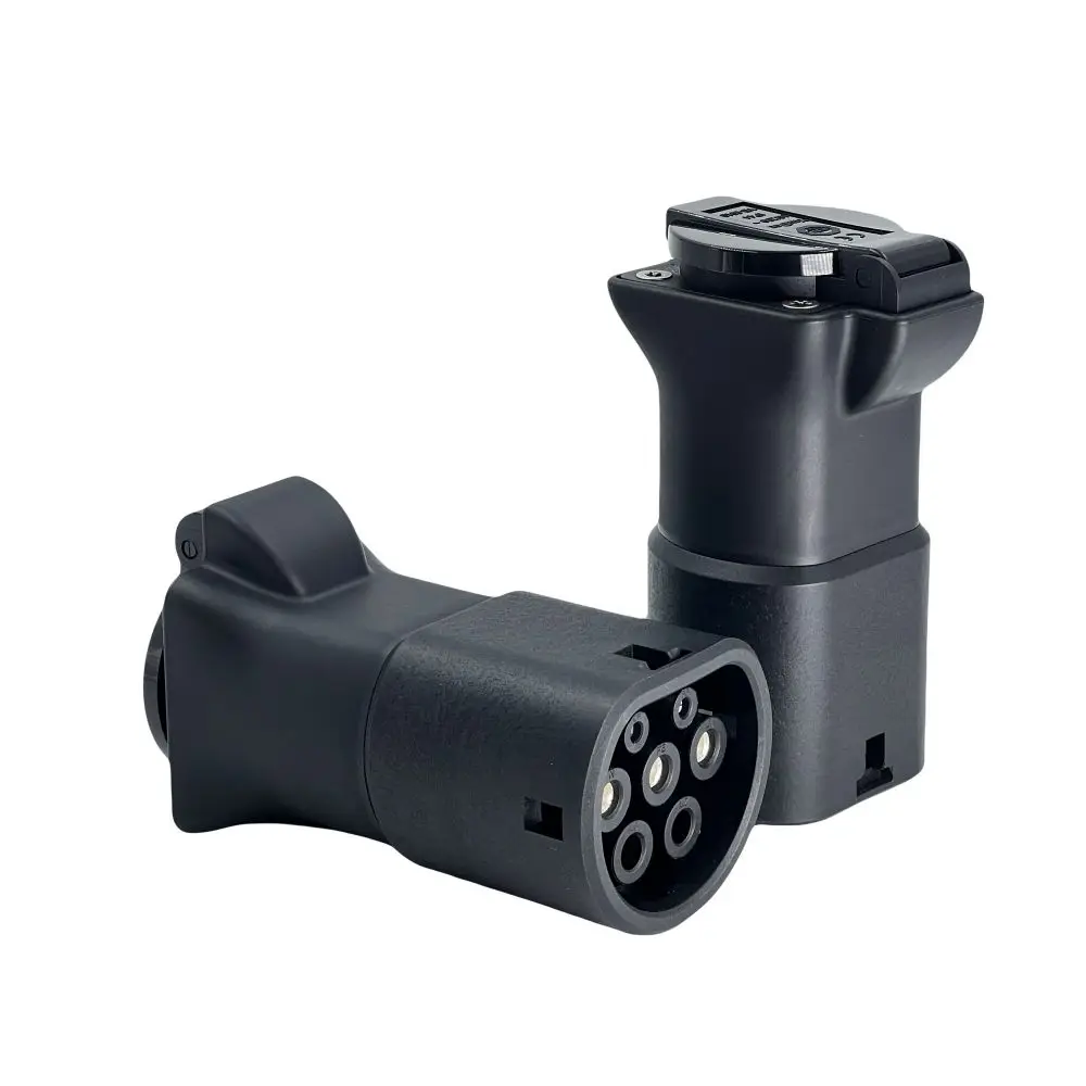 Adapter Type2 V2L socket with Schuko EV charger 16A 230V, China Adapter ...