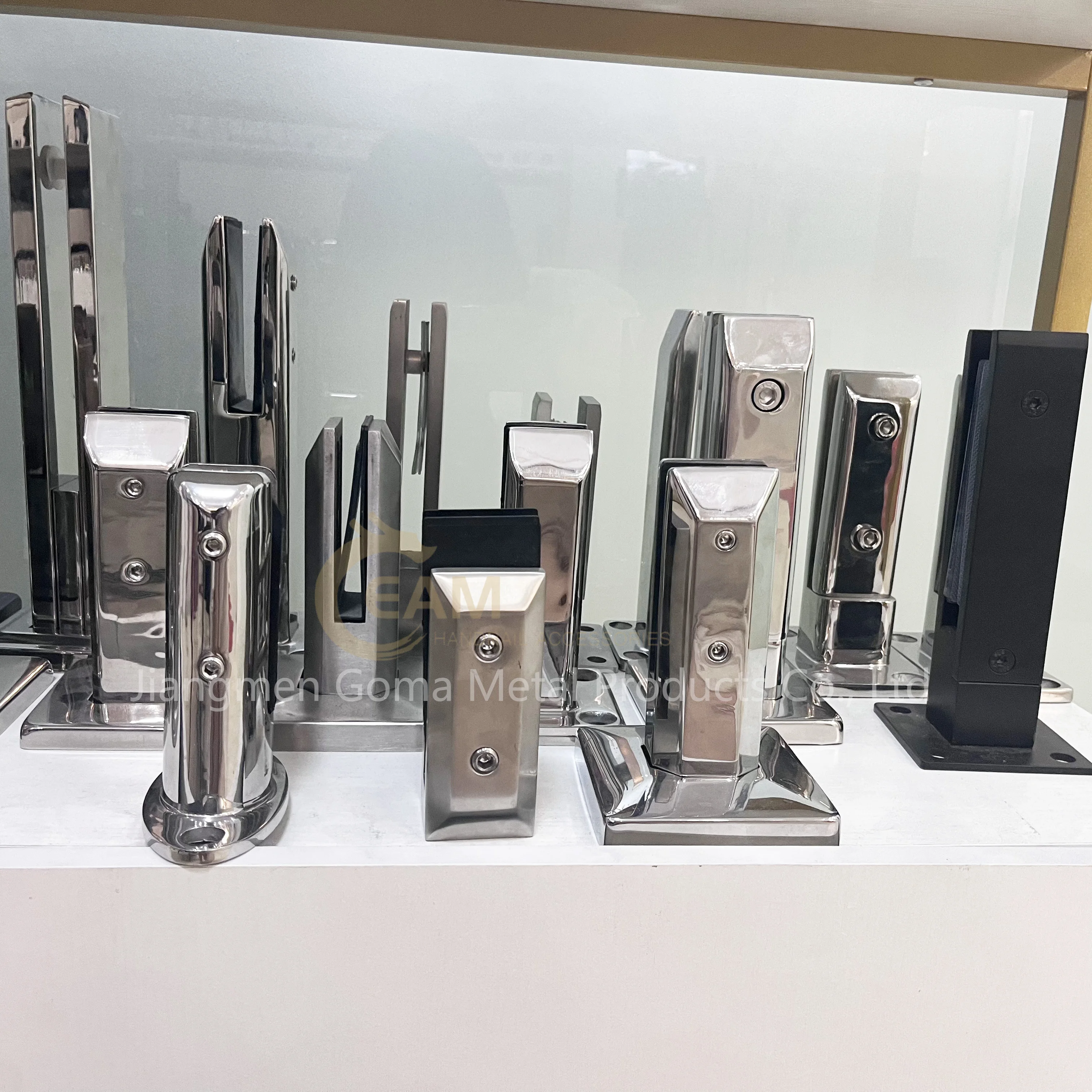 Stainless Steel Pool Fence Clamp Balustrade Glass Railing Bracket Glass ...