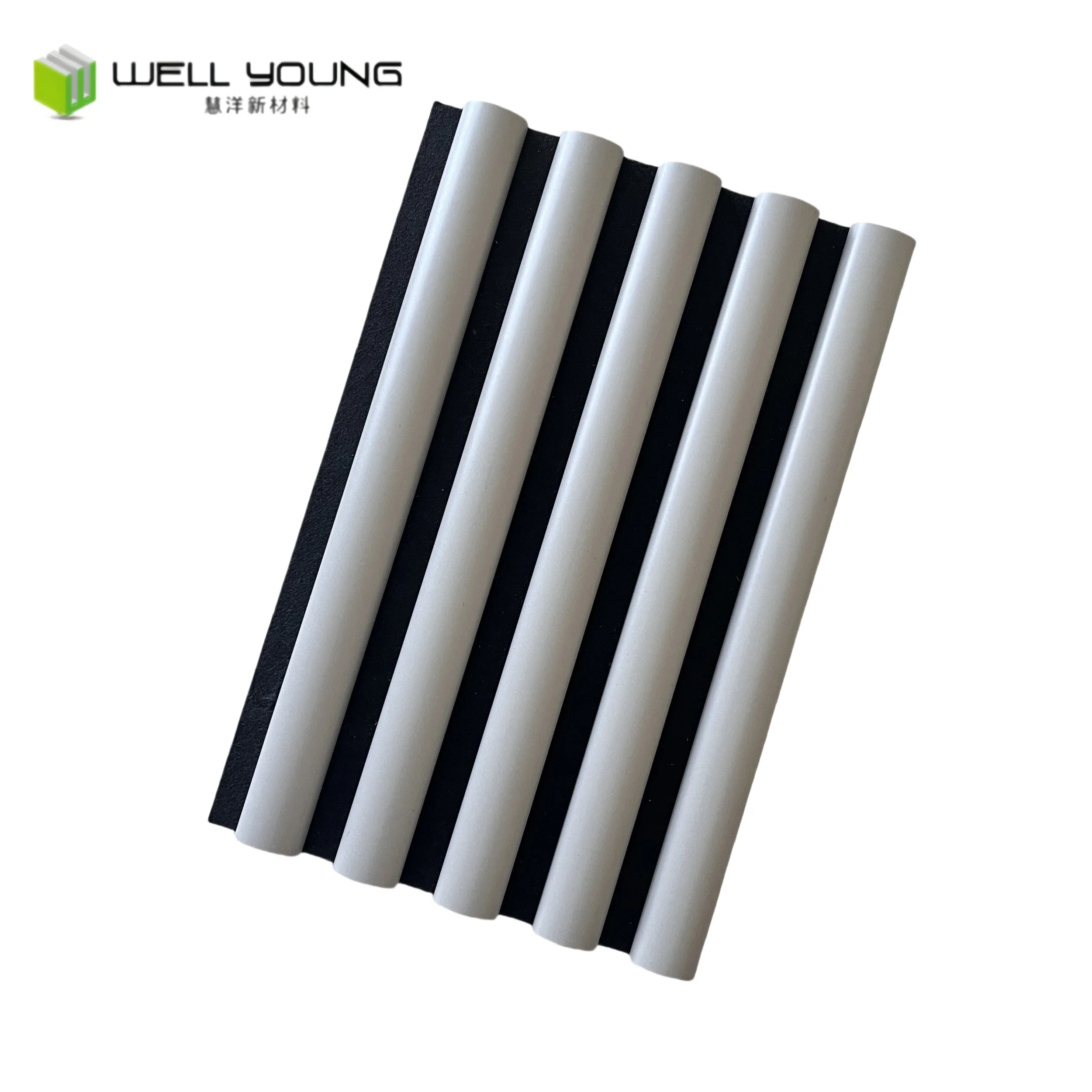 Interior 3d Wall Panel Semi-circular Akupanel Waterproof Acoustic Wood ...