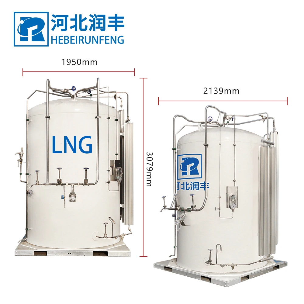Lo2 LNG LCO2 LN2 Lar Micro Bulk Tank - Cryogenic Storage