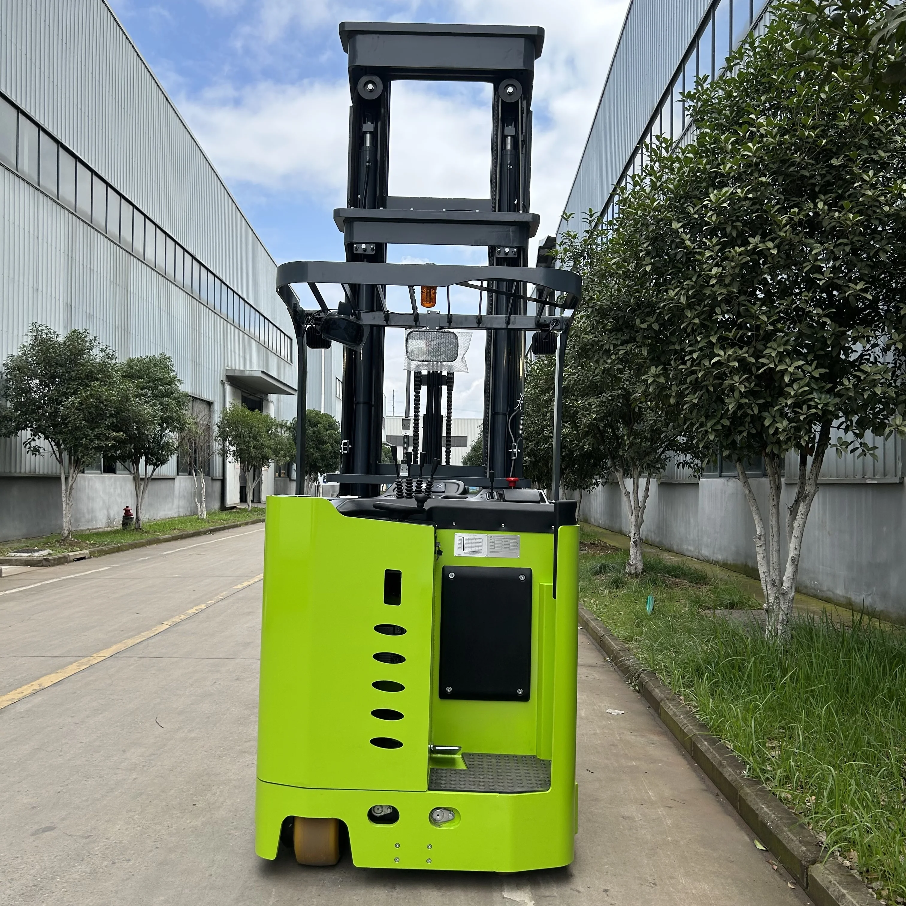 2.5 Ton Electric Forklift Reach Truck 8 Meters Lifting Height For ...